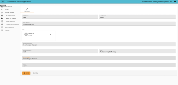 Building a Border Permit Management System on xMS - Dinode